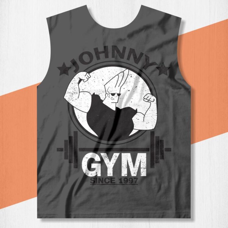 Camisa Johnny Bravo GYM – Estampa Shirt