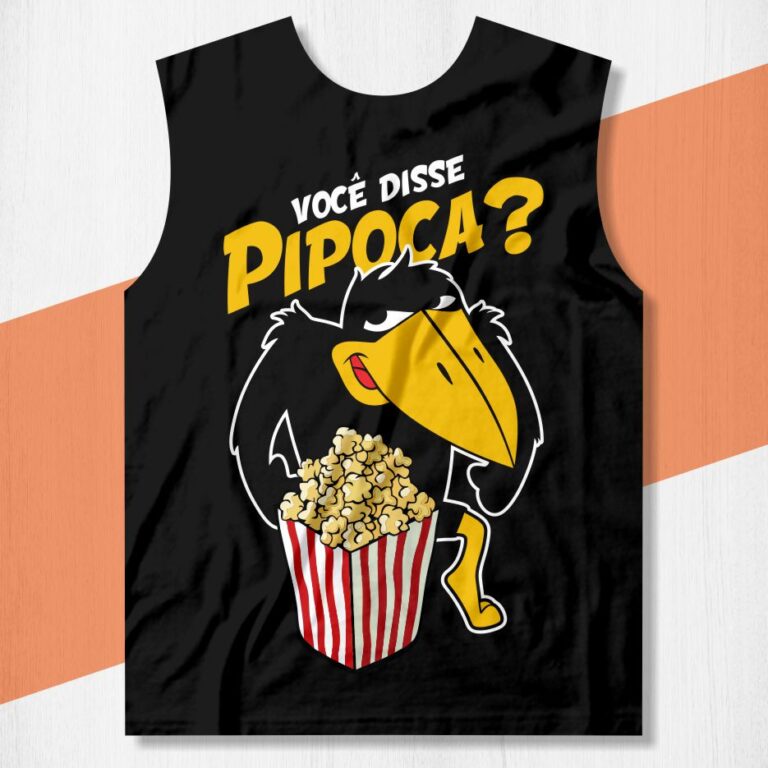 Camisa Você Disse Pipoca? – Estampa Shirt